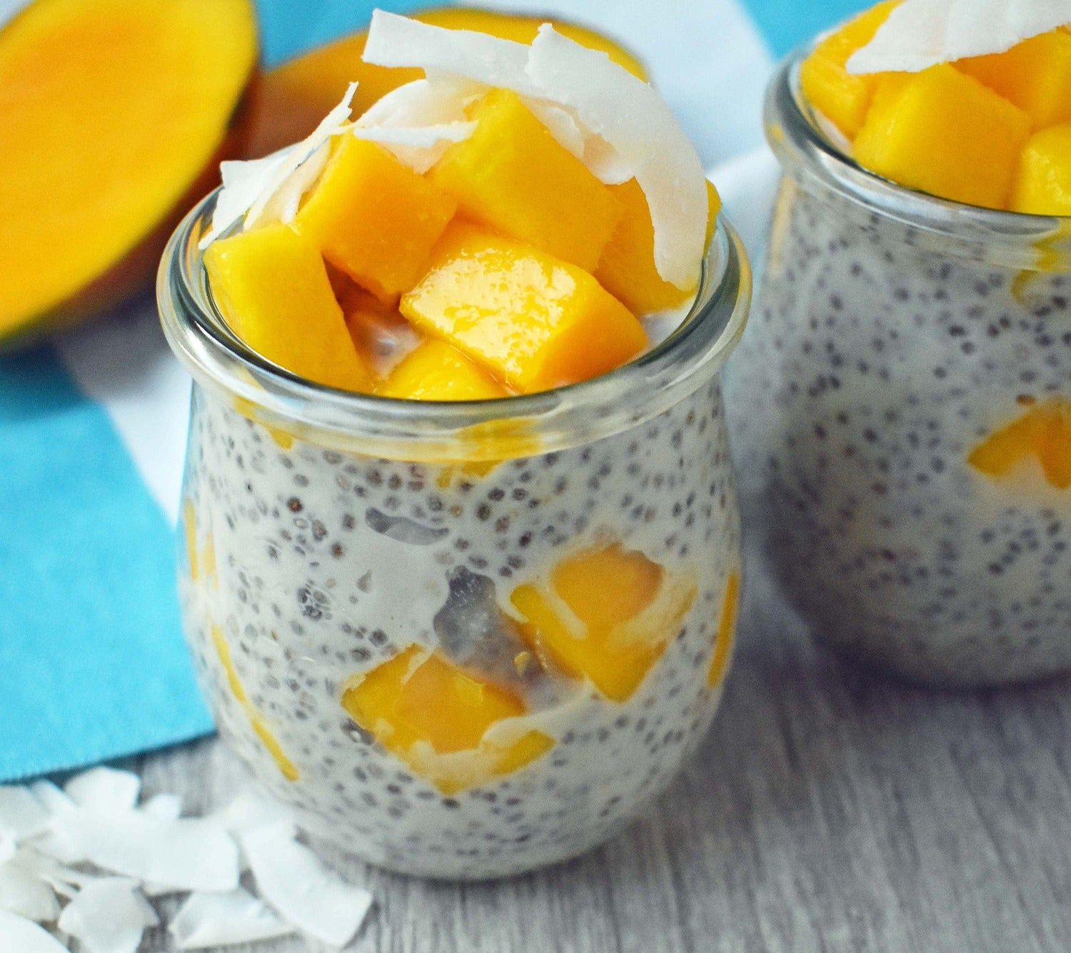 Mango Coconut Chia Pudding – DesiMe