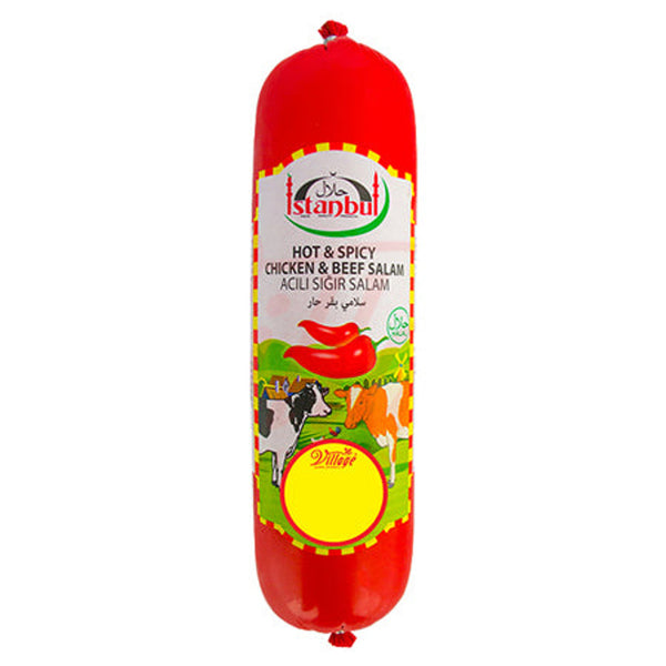 Istanbul Hot & Spicy Chicken and Beef Salami 450g – DesiMe