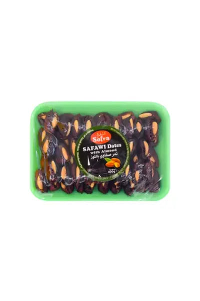 Sofra Safawi Dates With Almonds 400g – DesiMe