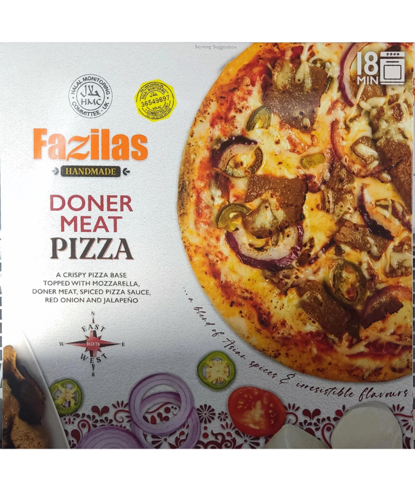 Fazilas Donner Meat Pizza 10inch – DesiMe