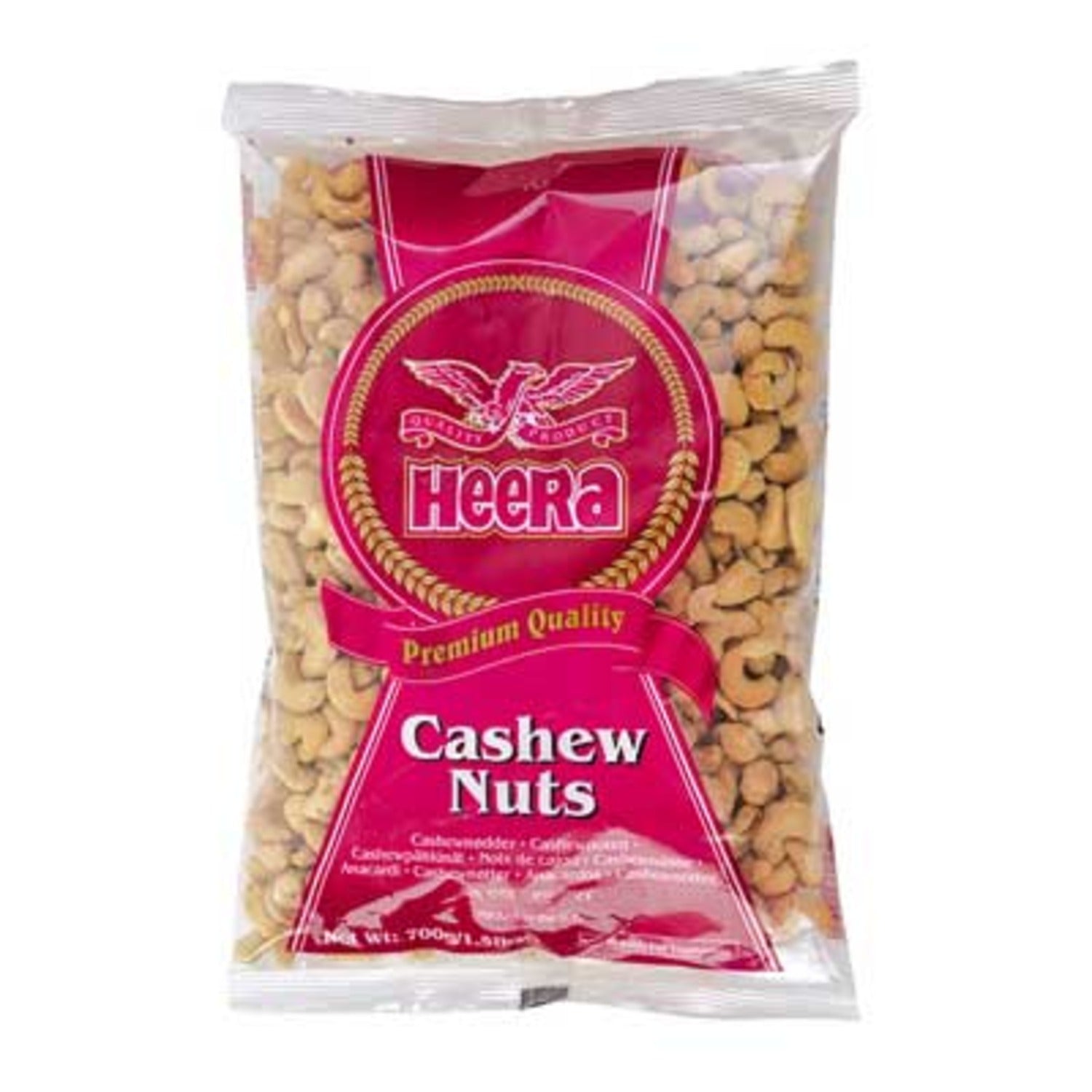 Heera Cashew Nuts 700g – DesiMe
