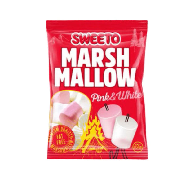 Sweeto Marshmallow Pink & White (140g) – DesiMe
