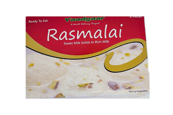 Yaadgaar Rasmalai 4 Pieces – DesiMe